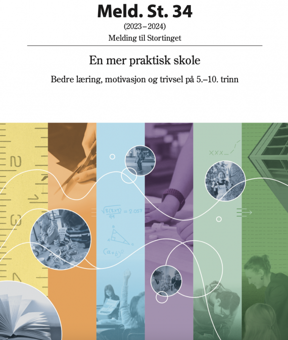 Stortingsmeldingen «En mer praktisk skole»: Matematikksenteret styrkes | Matematikksenteret